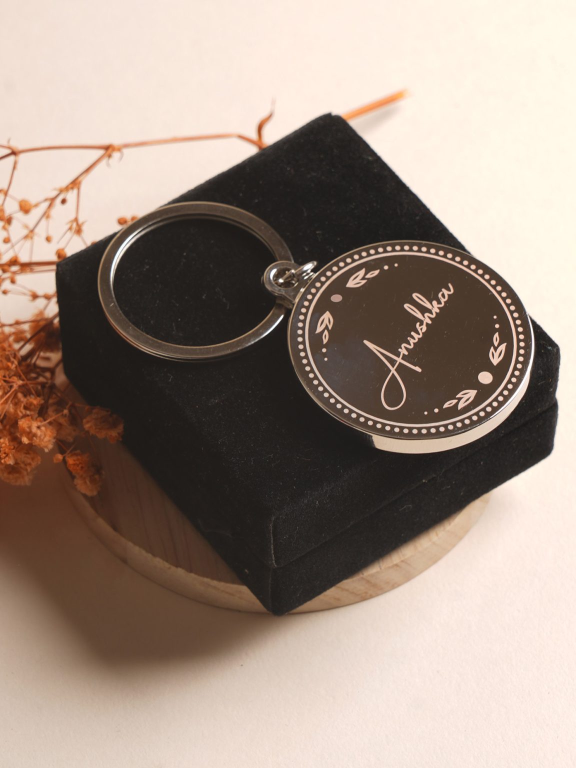 50 Year Calendar Keychain with Personalized Name - Sytara