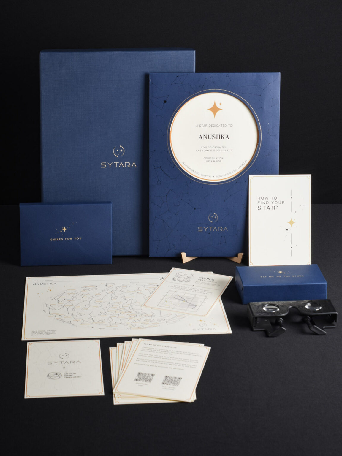 Name A Star: With Star Tracking App & Gift Kit - Sytara