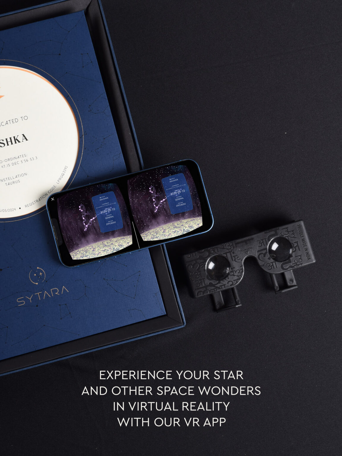 Name A Star: With Star Tracking App & Gift Kit - Sytara