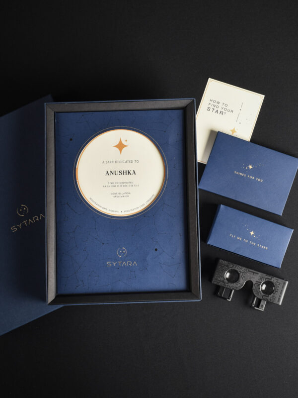 Name A Star: With Star Tracking App & Gift Kit - Sytara